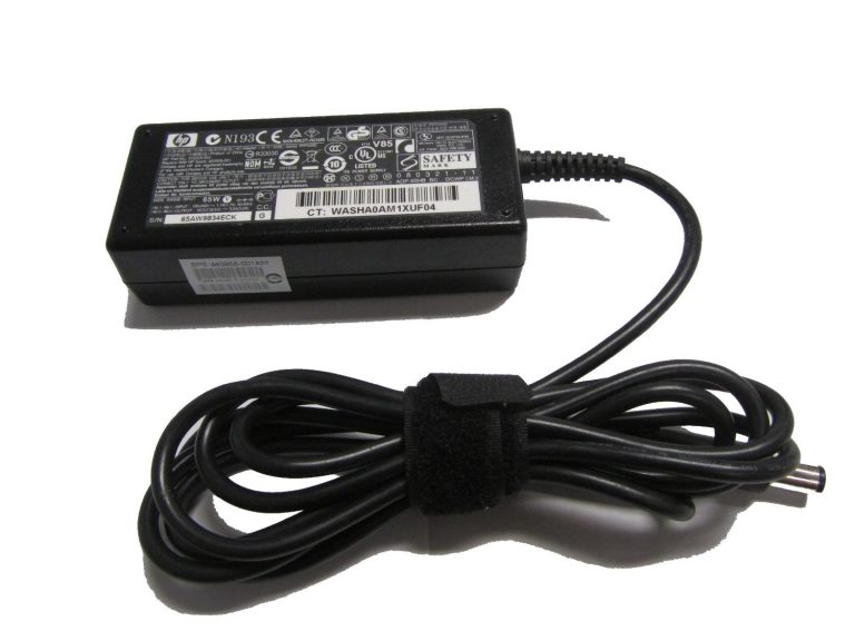 Brand New HP Laptop Compatible Adapter 65 Watt Smart Pin - Elitebook ...